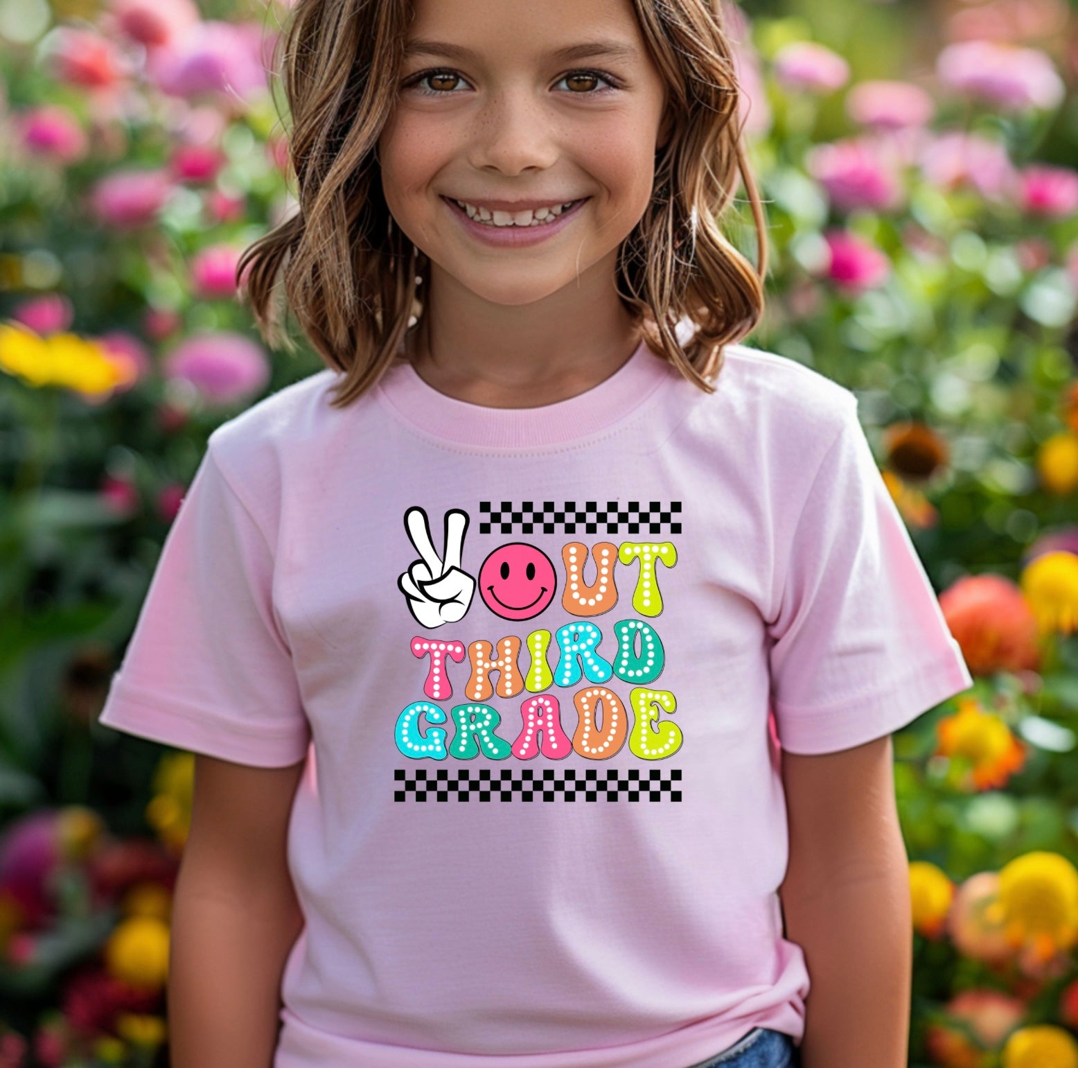 Peace Out Third Grade – Happy Standard Apparel Co