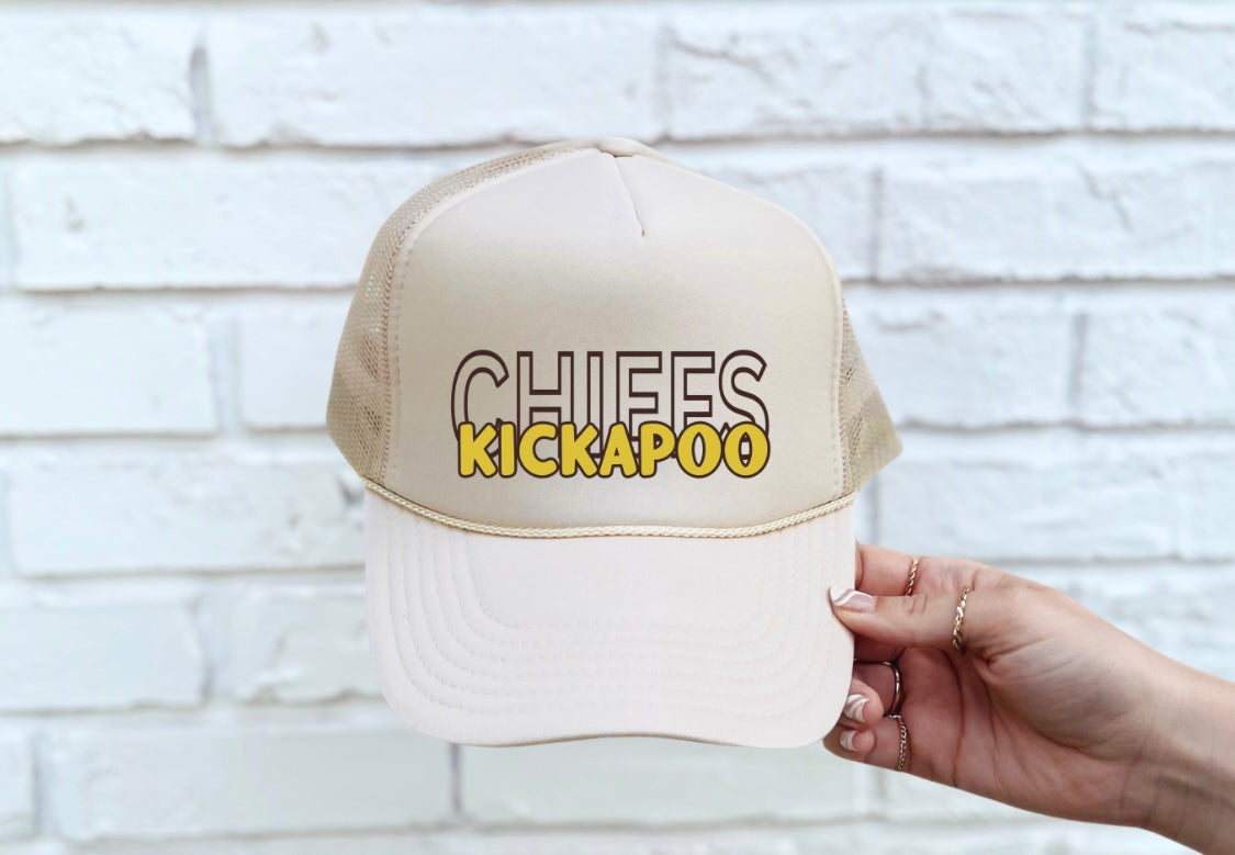 Kickapoo Outline Hat – Happy Standard Apparel Co